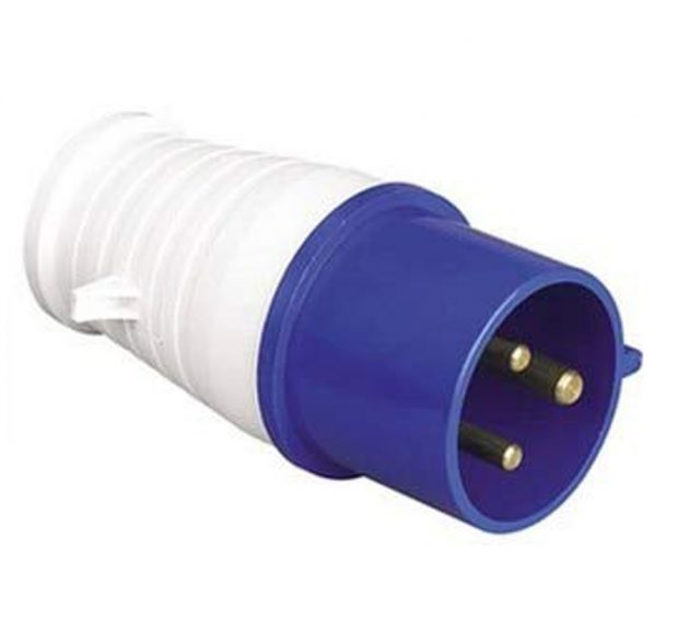 Plug 32A 3P 240V IP44 Blue - Concordia Technologies