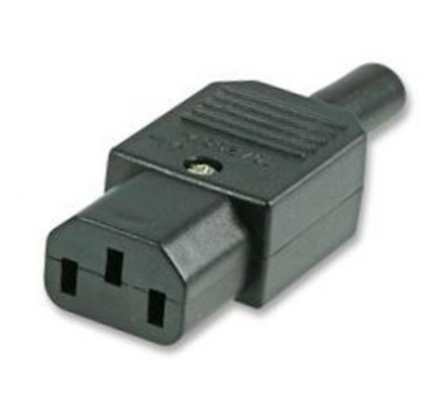 Plug Rewireable IEC Plug Cold C13 - Concordia Technologies